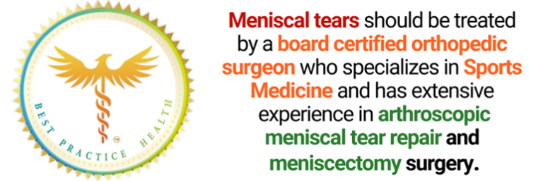 Meniscectomy & Meniscus Repair - Phoenix Spine & Joint